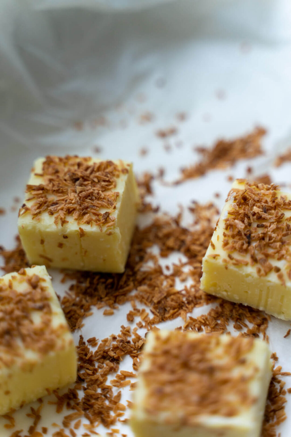 White Chocolate Coconut Fudge Recipe | Simple Baking Recipes